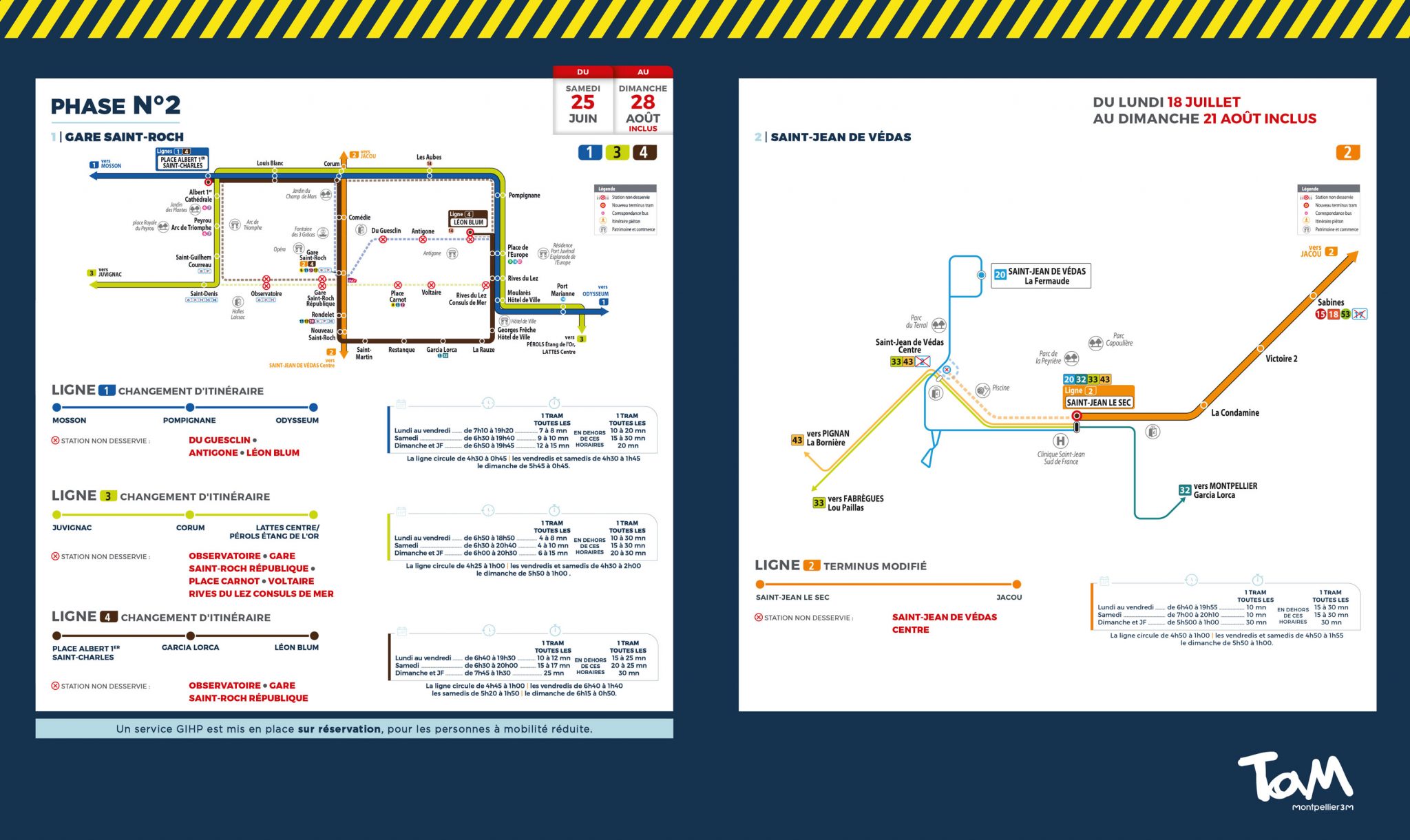 Le réseau TaM avec les projets – Via Montpellier